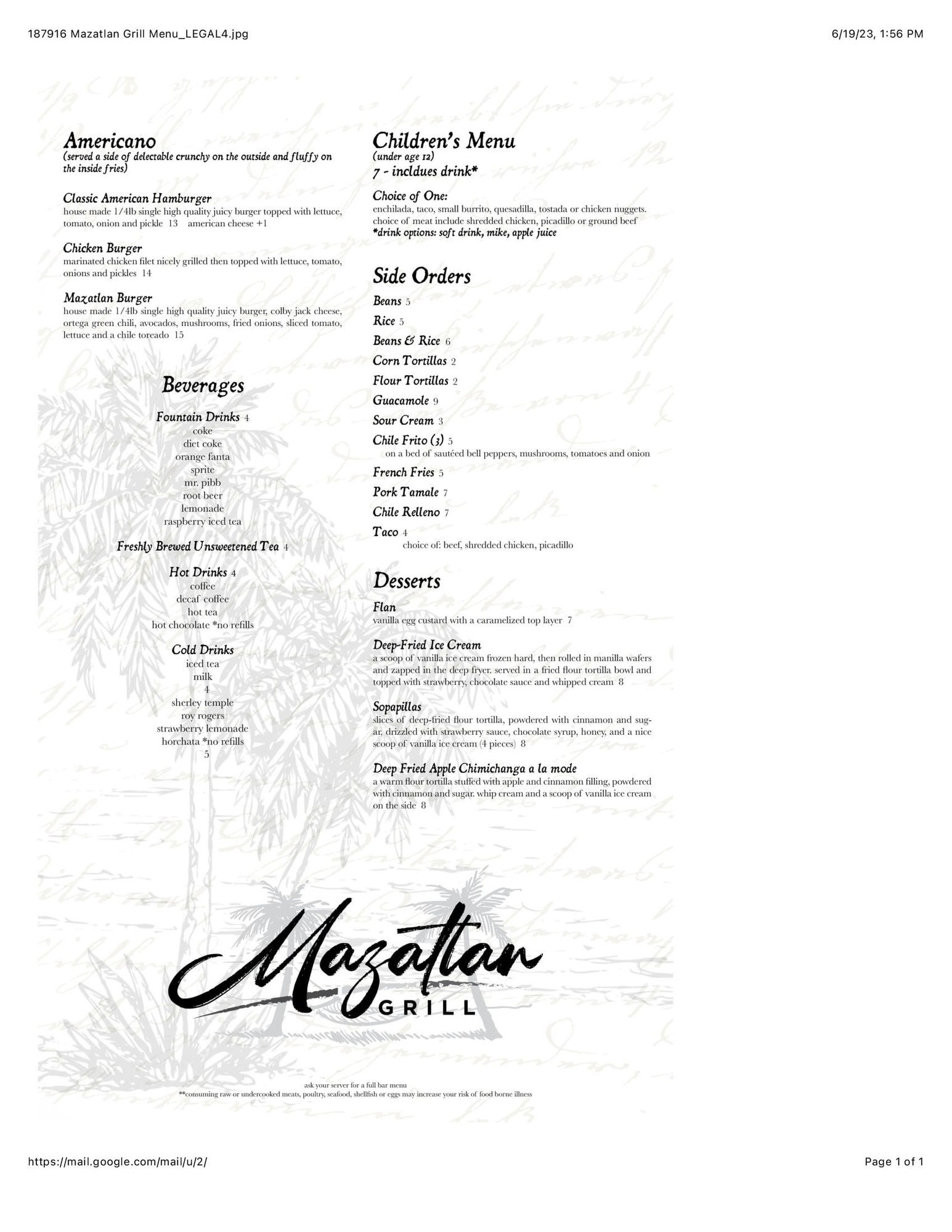 Mazatlan Grill | Best Mexican food in the Rogue Valley