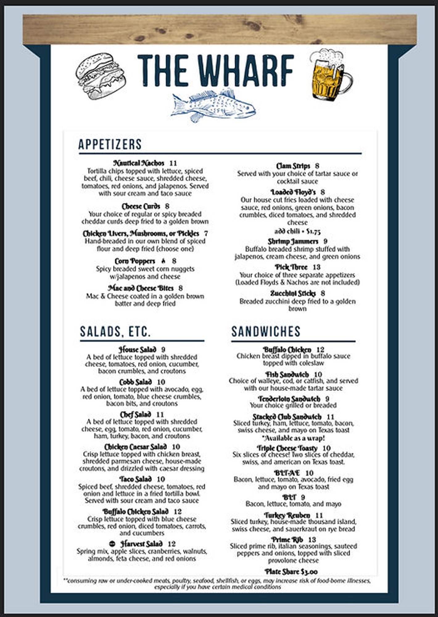 The Wharf | Eat. Drink. Relax