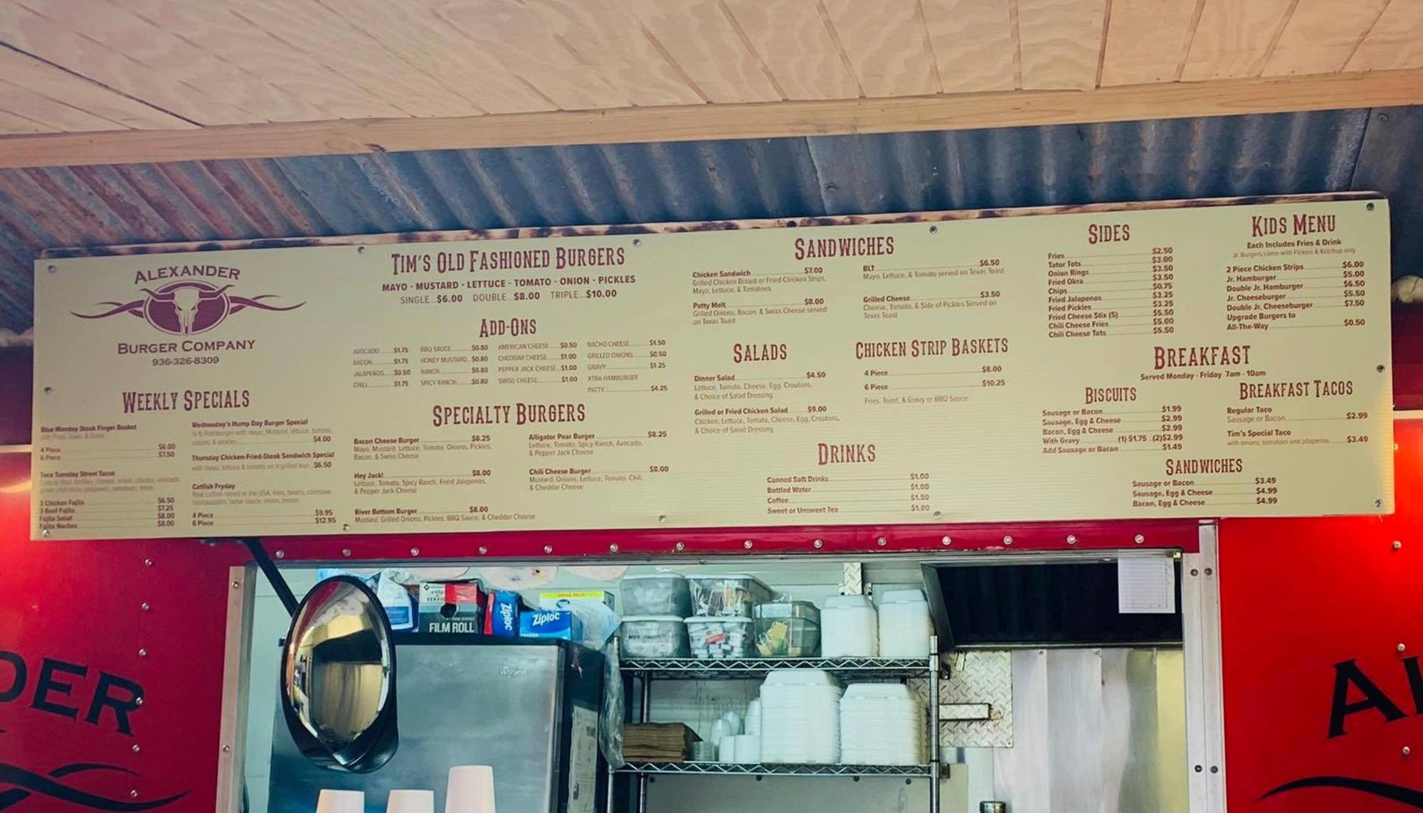 Alexander Burger Company | Best Burgers in Town | Alexander Burger ...