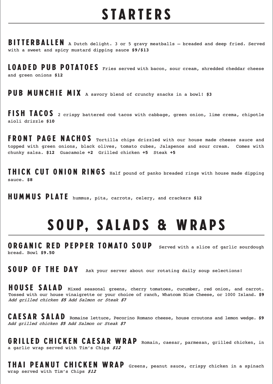 The Newsroom Pub | Good Food & Good Brews