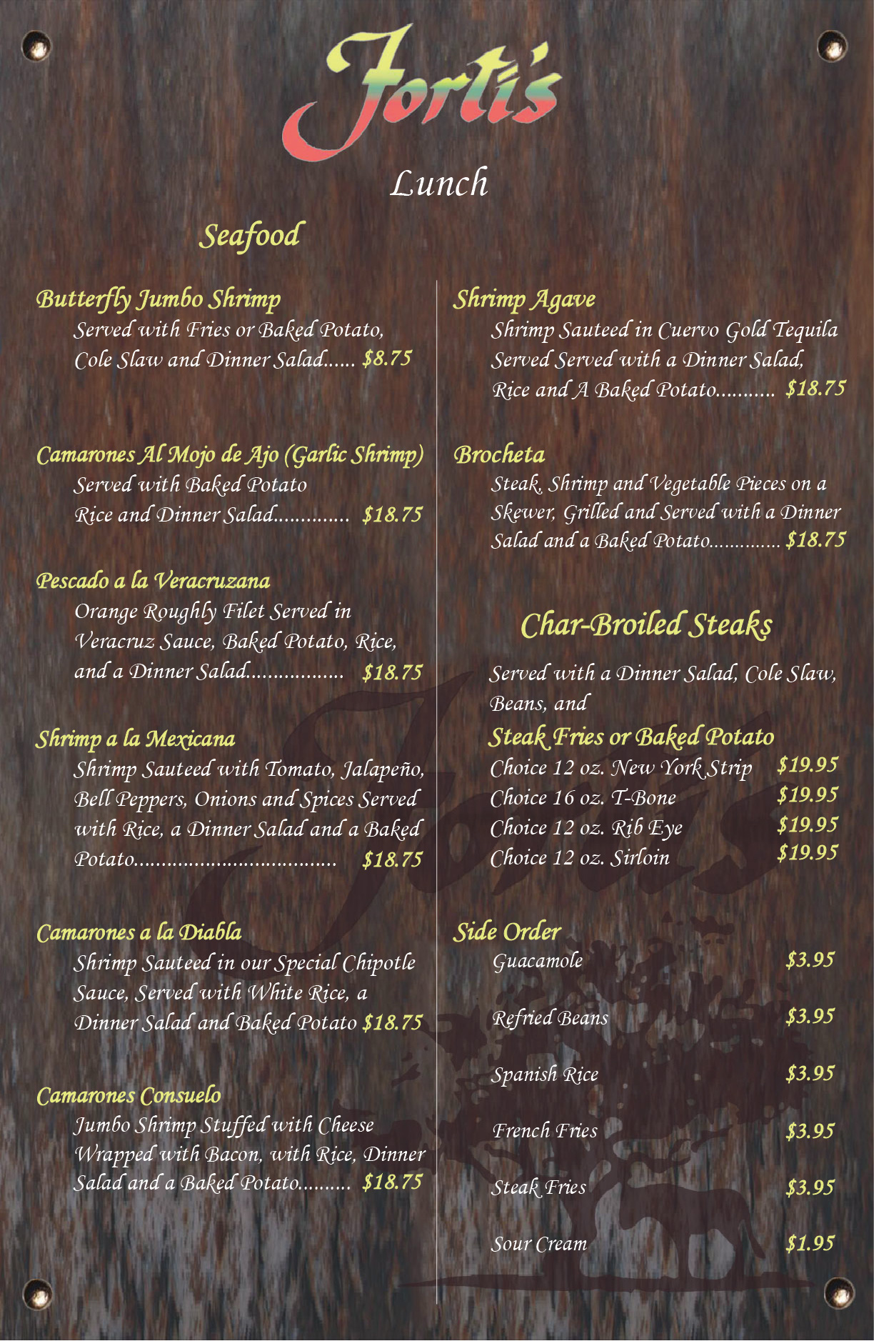 Fortis Mexican Elder Restaurant | Mexican Food Capital of the World ...