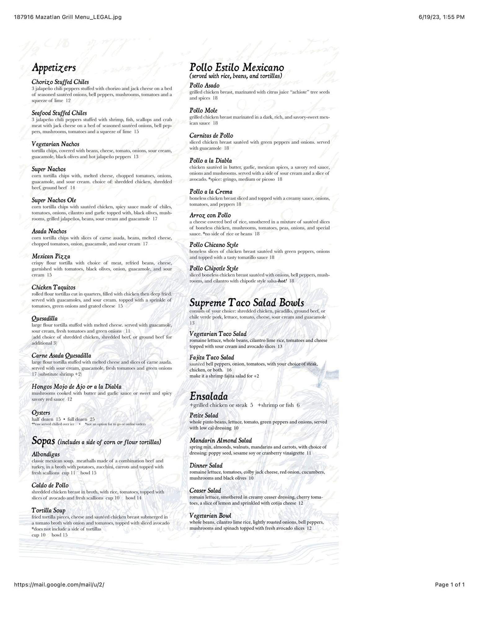 Mazatlan Grill | Best Mexican food in the Rogue Valley