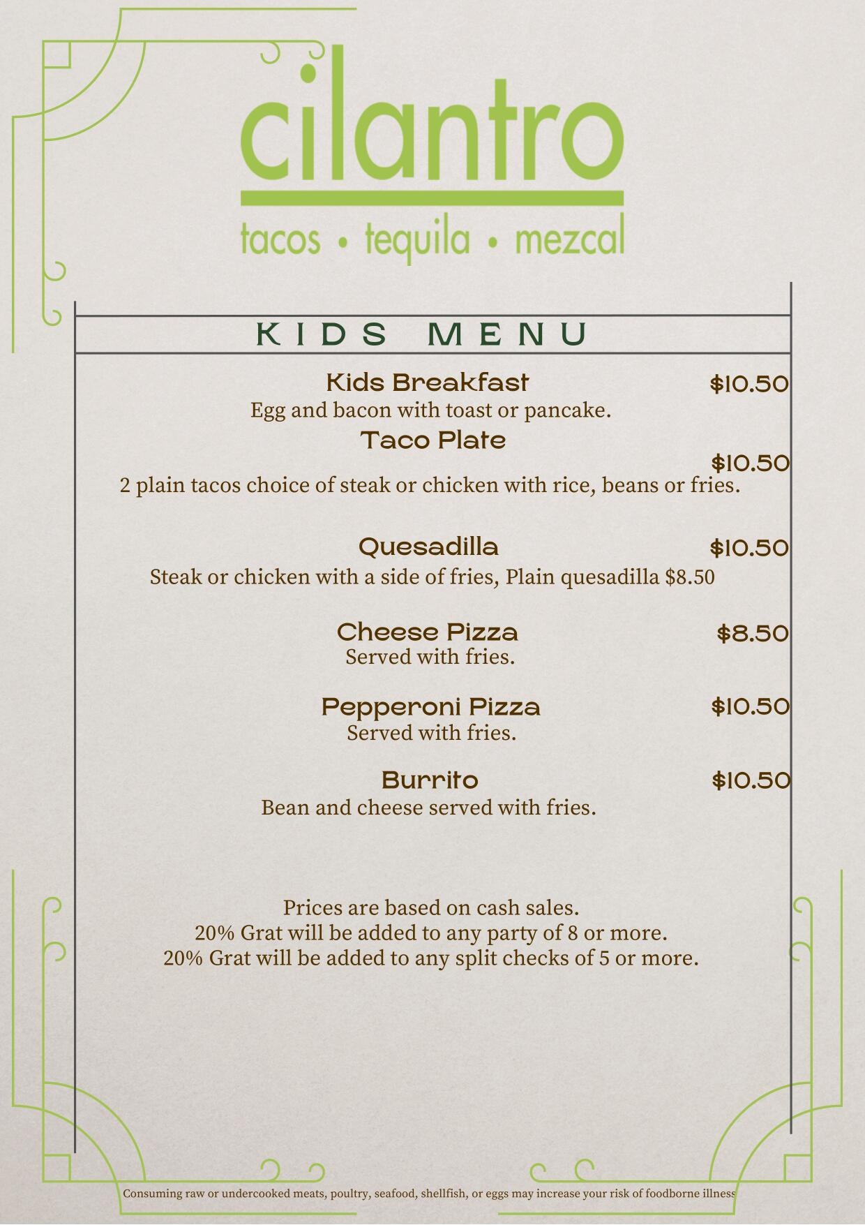 Cilantro | Our Mexican Dishes