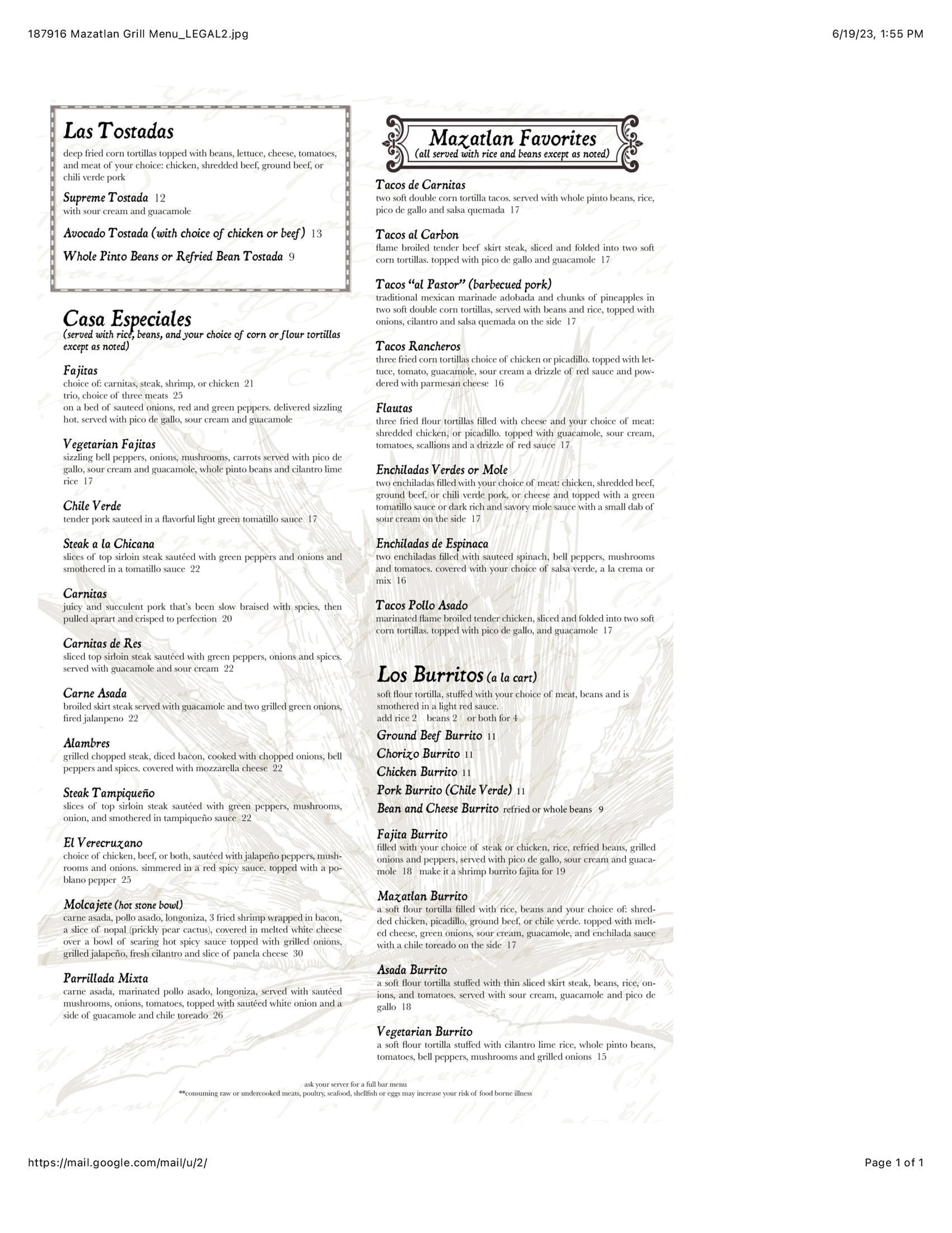 Mazatlan Grill | Best Mexican food in the Rogue Valley