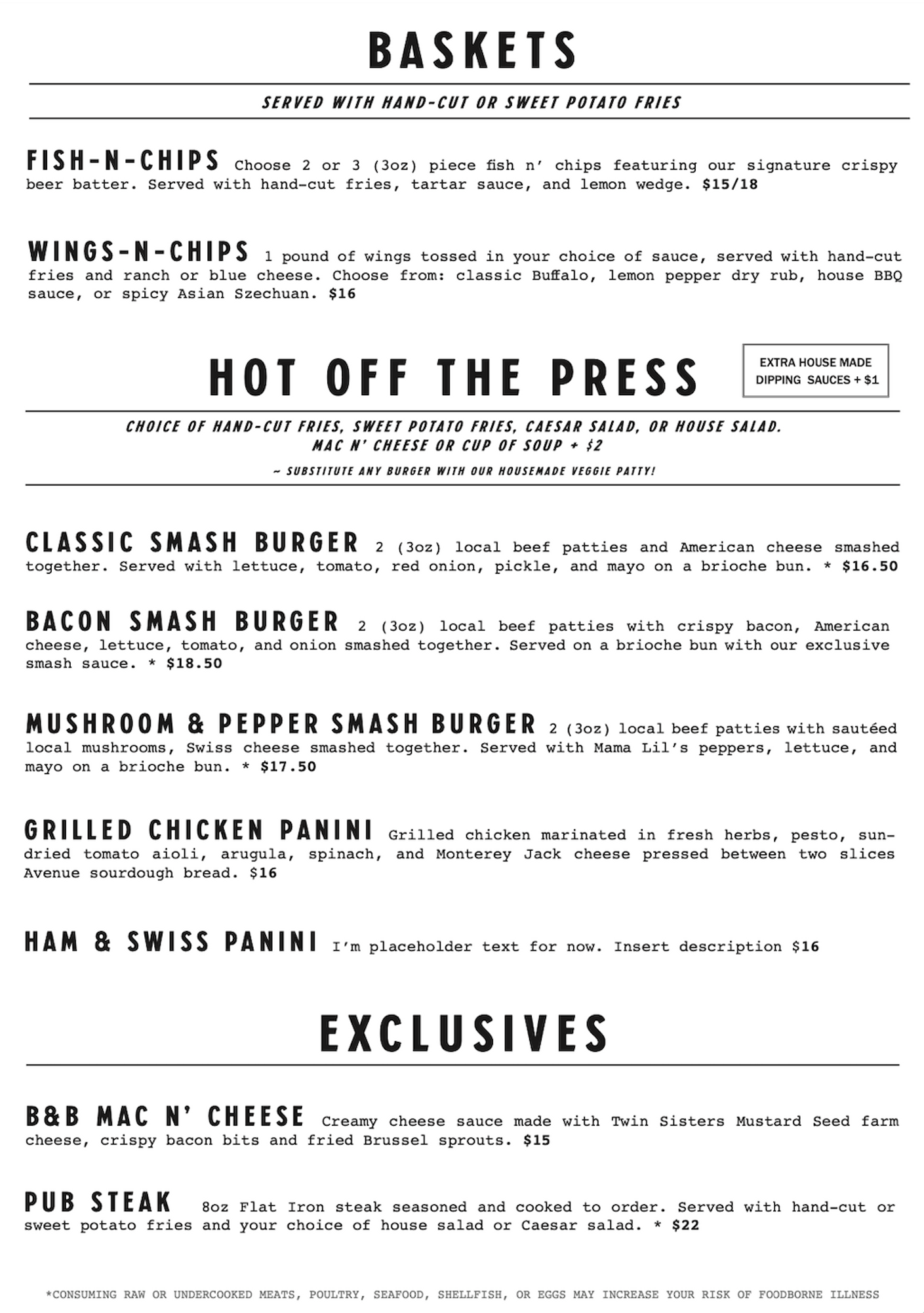 The Newsroom Pub | Good Food & Good Brews